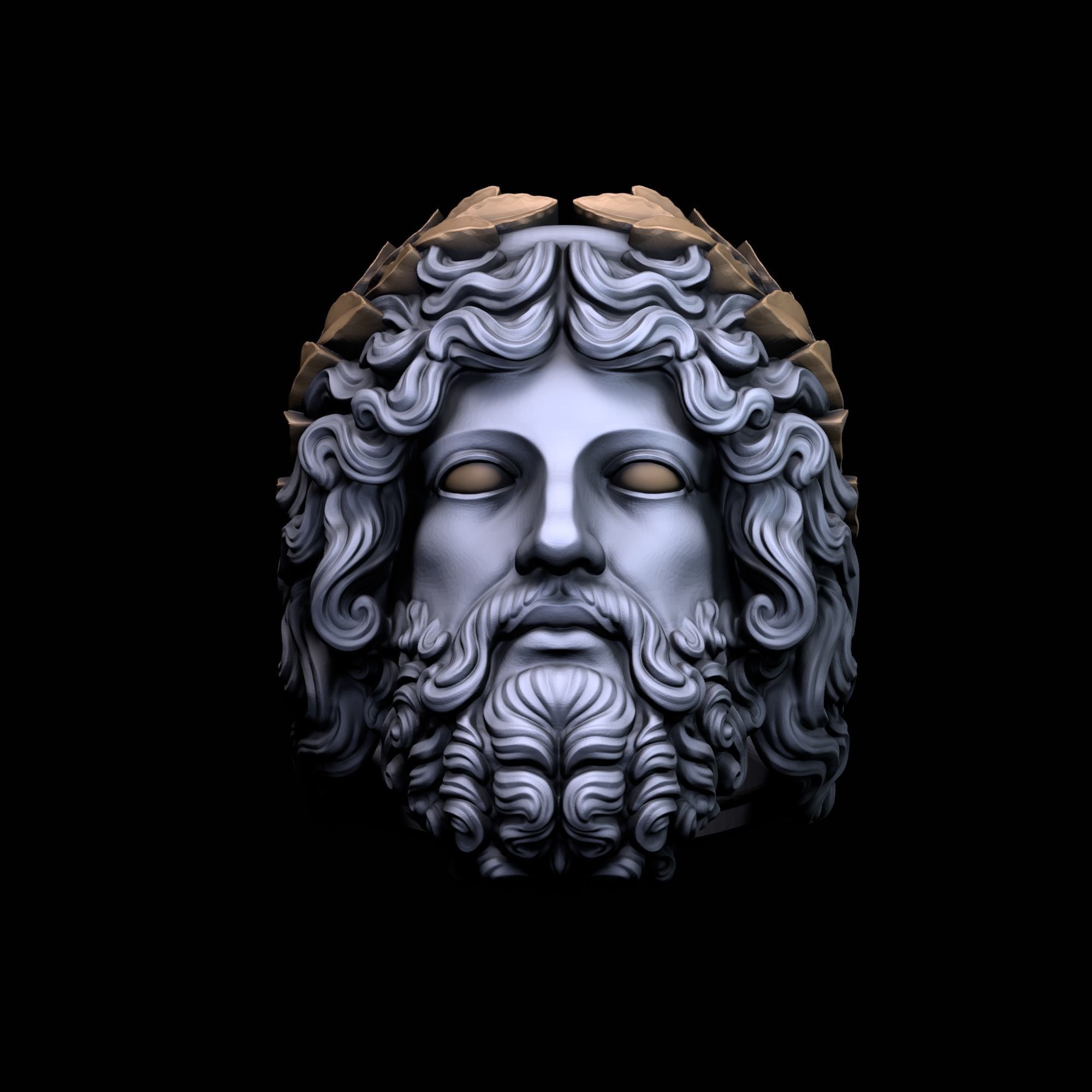 Zeus Ring 3D model 3D printable | CGTrader