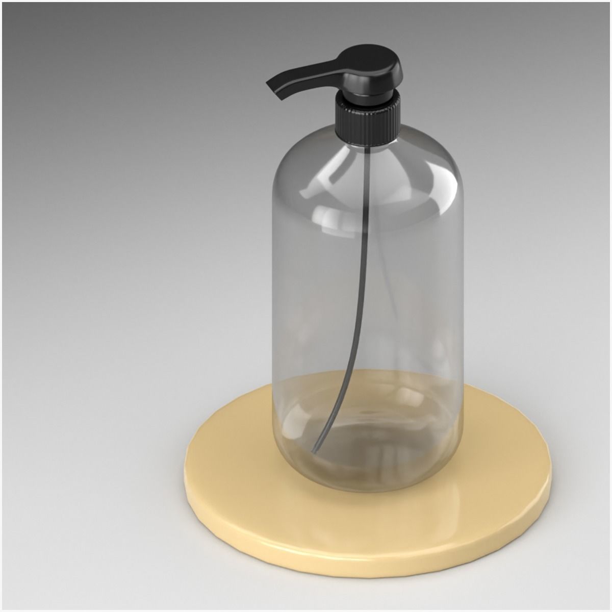 Pump Bottle 3D model | CGTrader