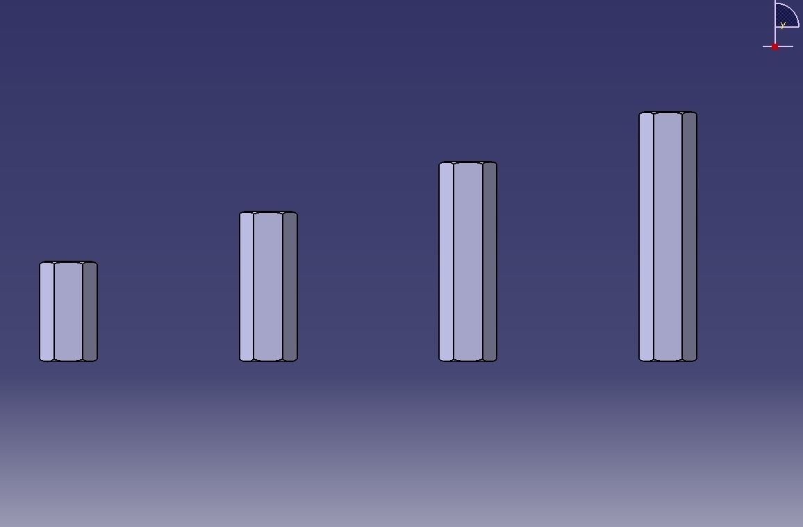M6 Hexagonal Stud Connector 3D model 3D printable | CGTrader