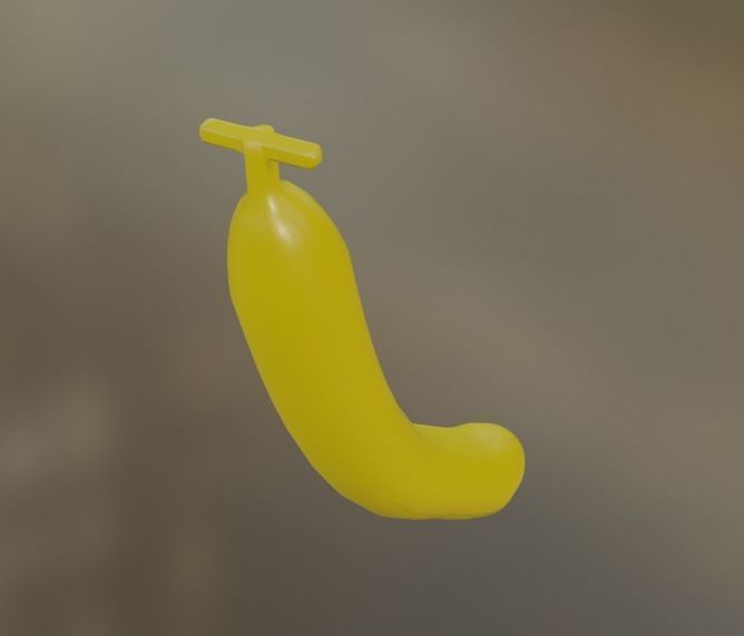 Banana VRChat free VR / AR / low-poly 3D model | CGTrader