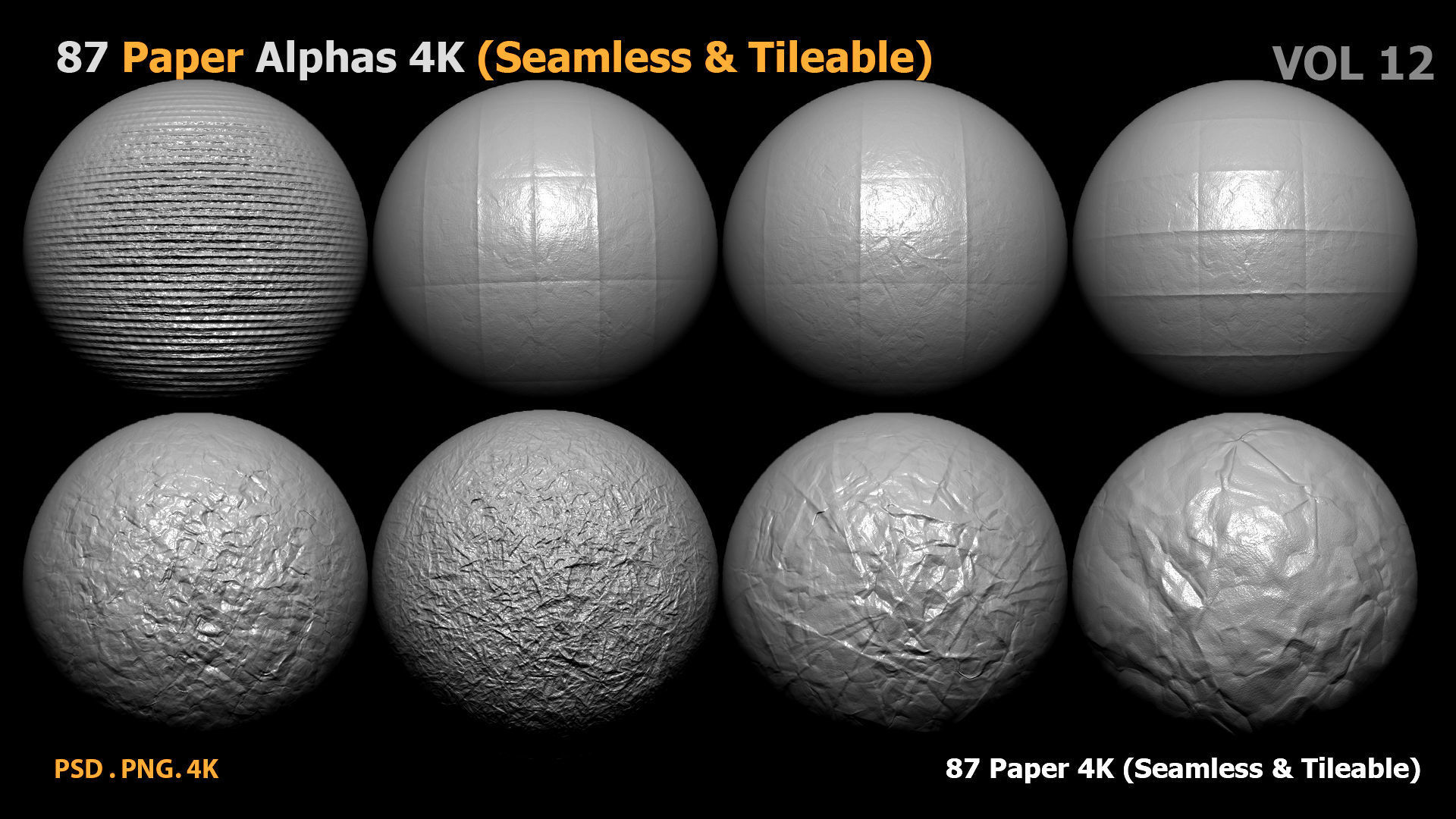 87 Paper Alphas Seamless Tileable VOL 12 Texture | CGTrader