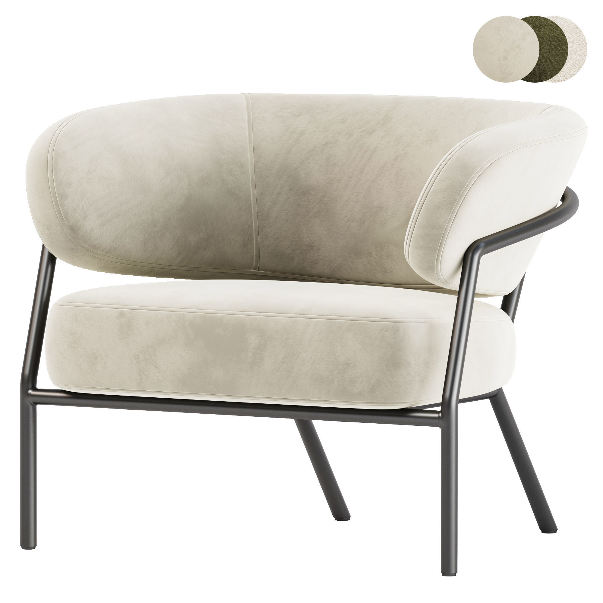 NANI Chair by meridiani 3D model | CGTrader
