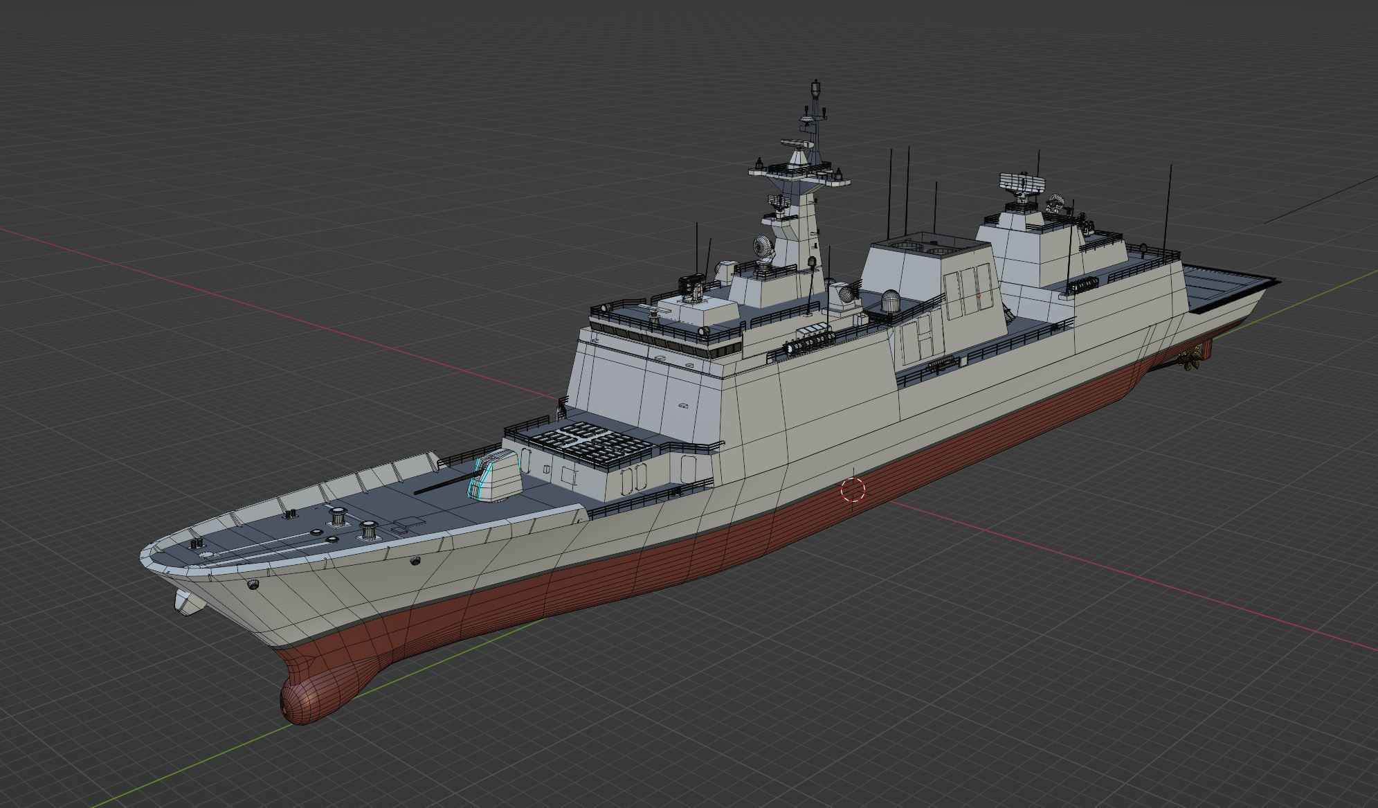 Yi Sun-sin-class destroyer Low-Poly 3D model | CGTrader