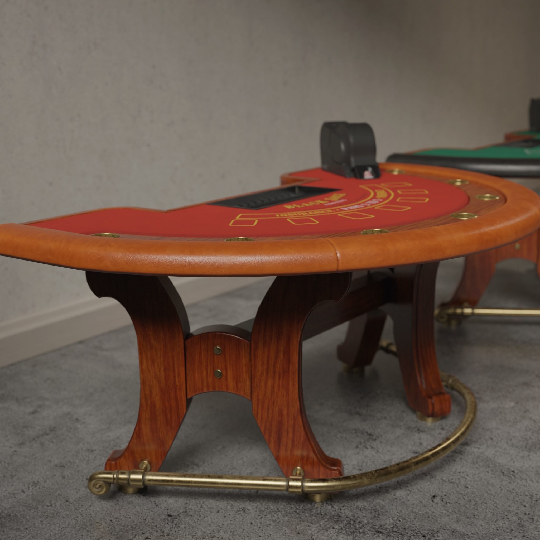 3D model Blackjack Table 3D VR / AR / low-poly | CGTrader