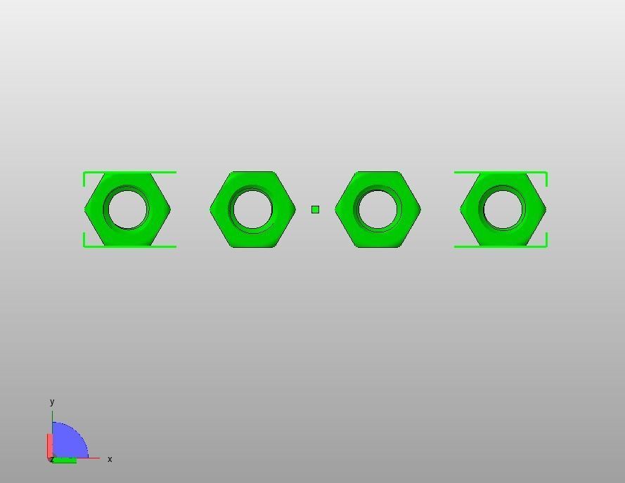 M20 Hexagonal Stud Connector 3D model 3D printable | CGTrader