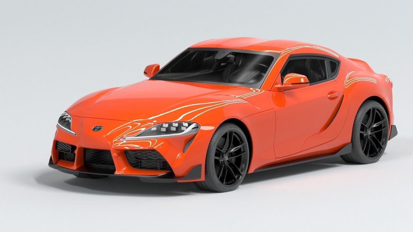 toyota supra 3D model | CGTrader