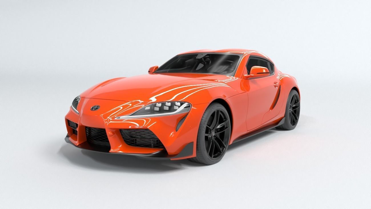 toyota supra 3D model | CGTrader