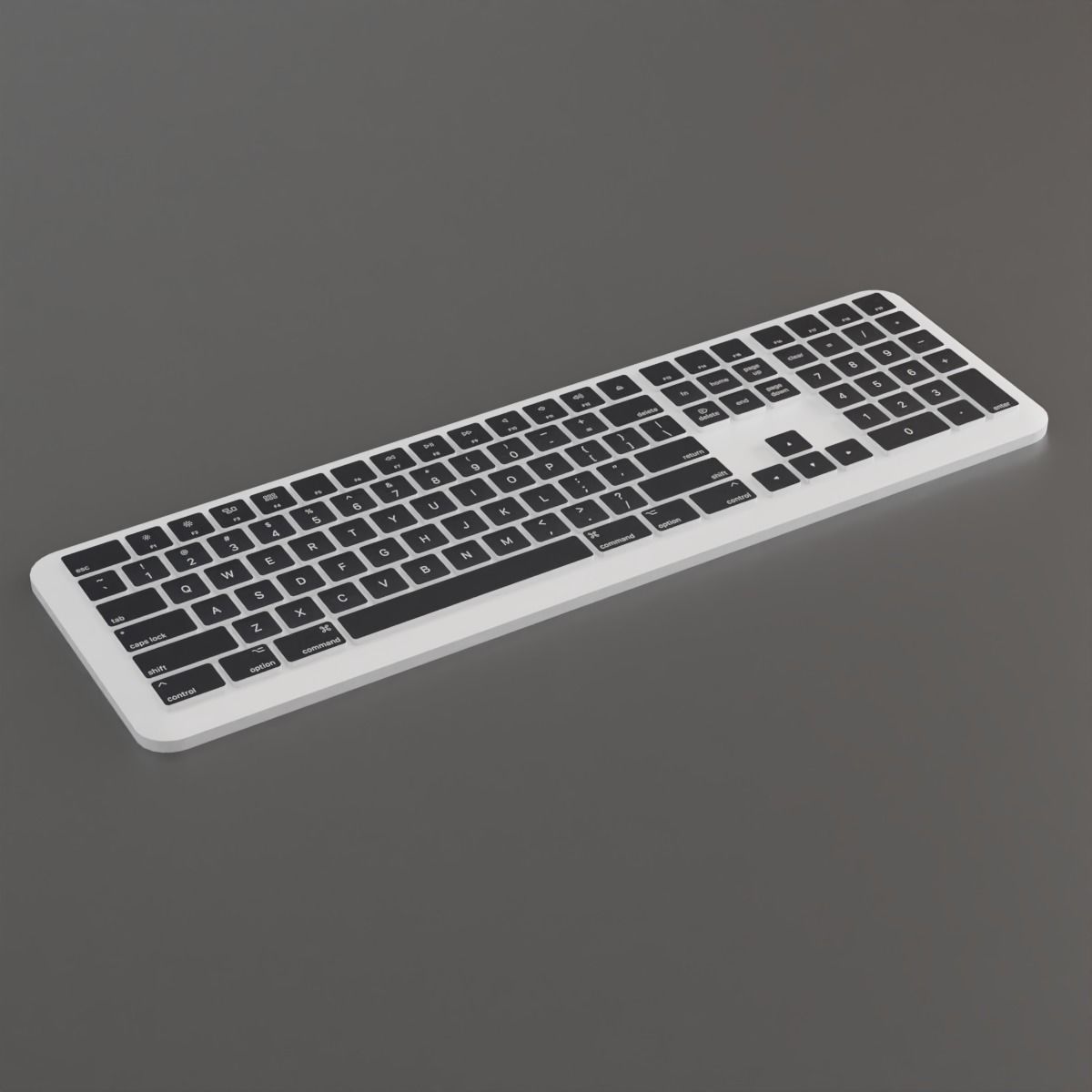 3D model Computer Keyboard VR / AR / low-poly | CGTrader