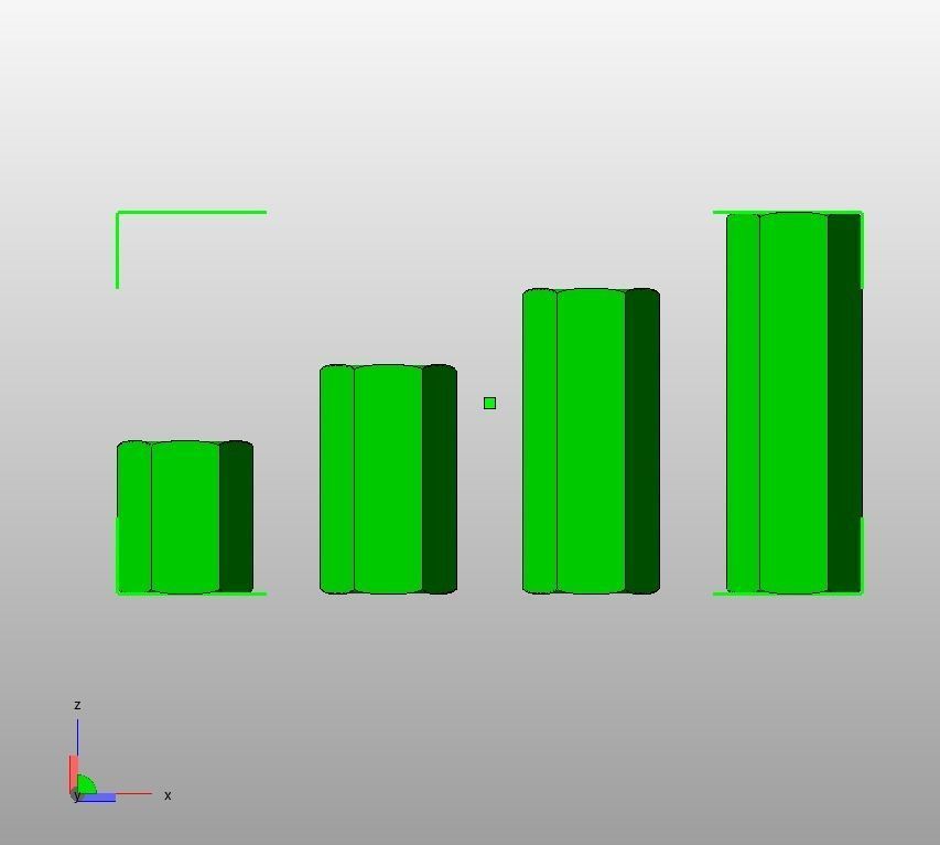 M48 Hexagonal Stud Connector 3D model 3D printable | CGTrader
