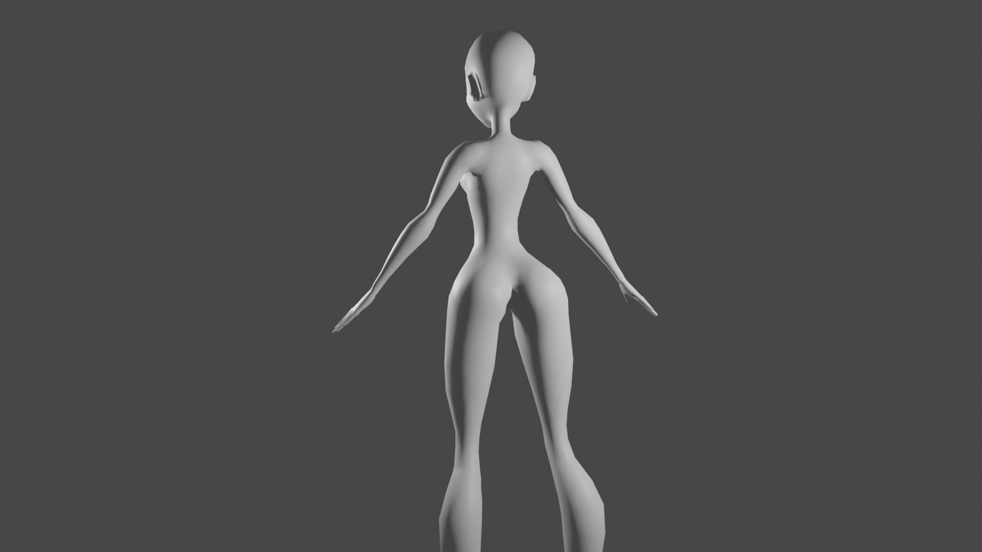 Winx Base Mesh free 3D model | CGTrader