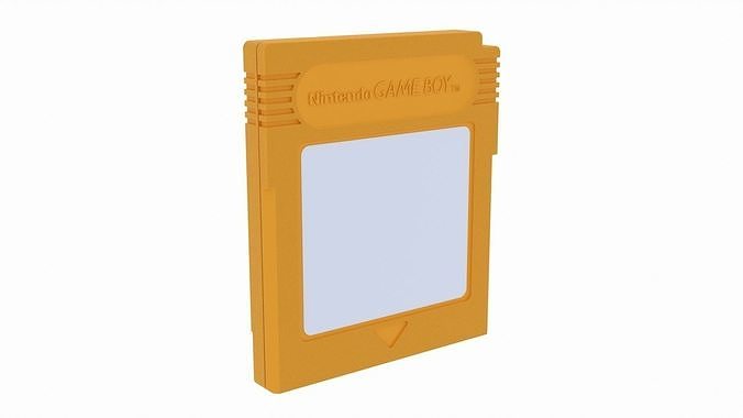 Cartridge Gameboy Color 3D model | CGTrader