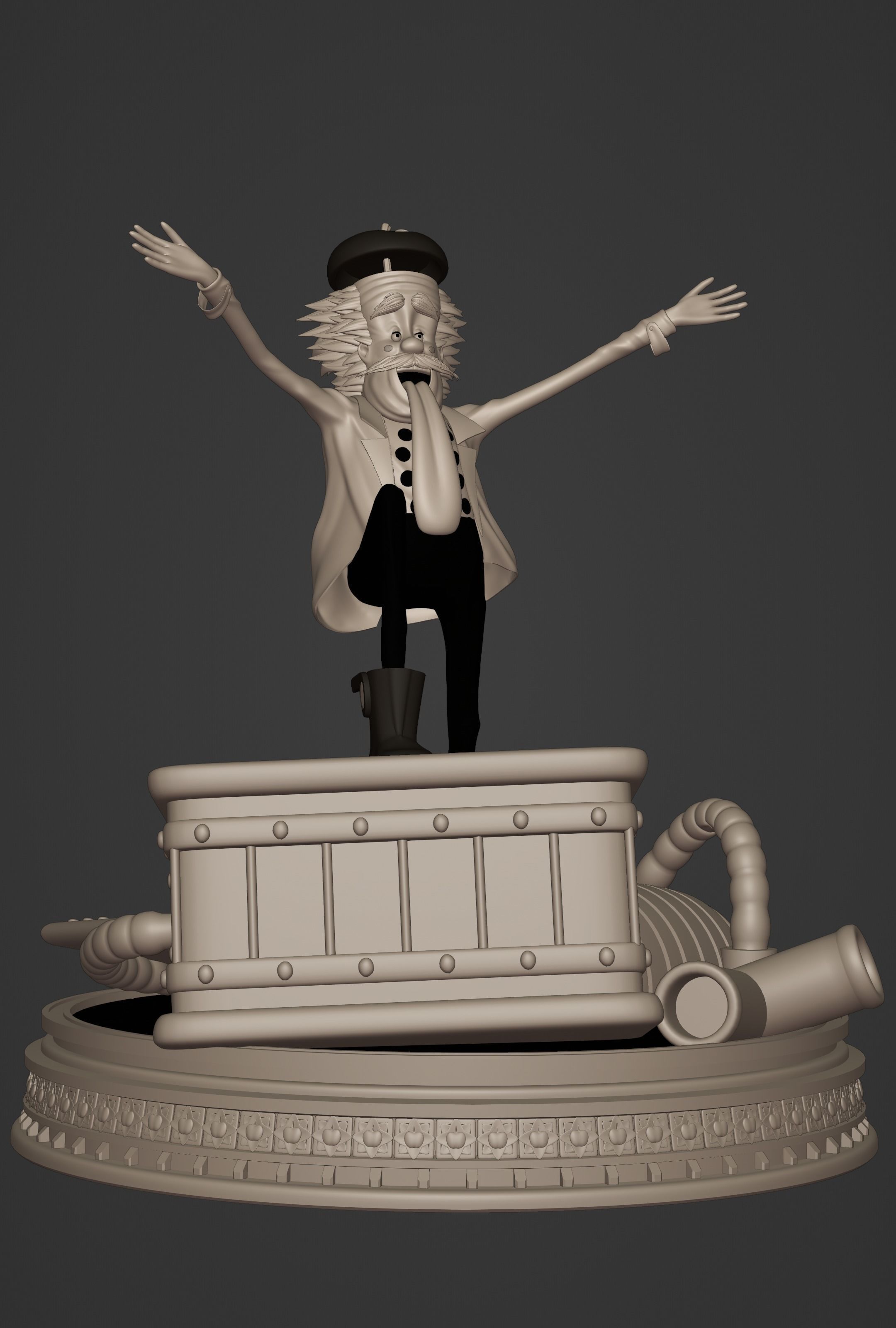 3D model ONE PIECE VEGAPUNK FIGURE SCULPT VR / AR / low-poly | CGTrader