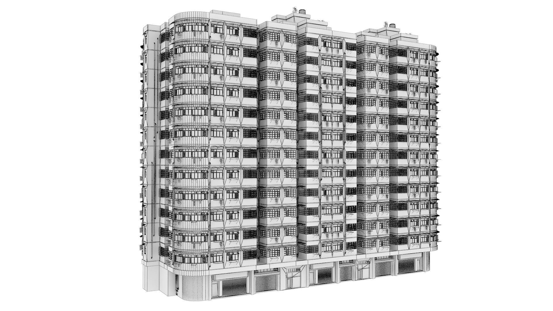 Hong Kong Street V3 3D model | CGTrader
