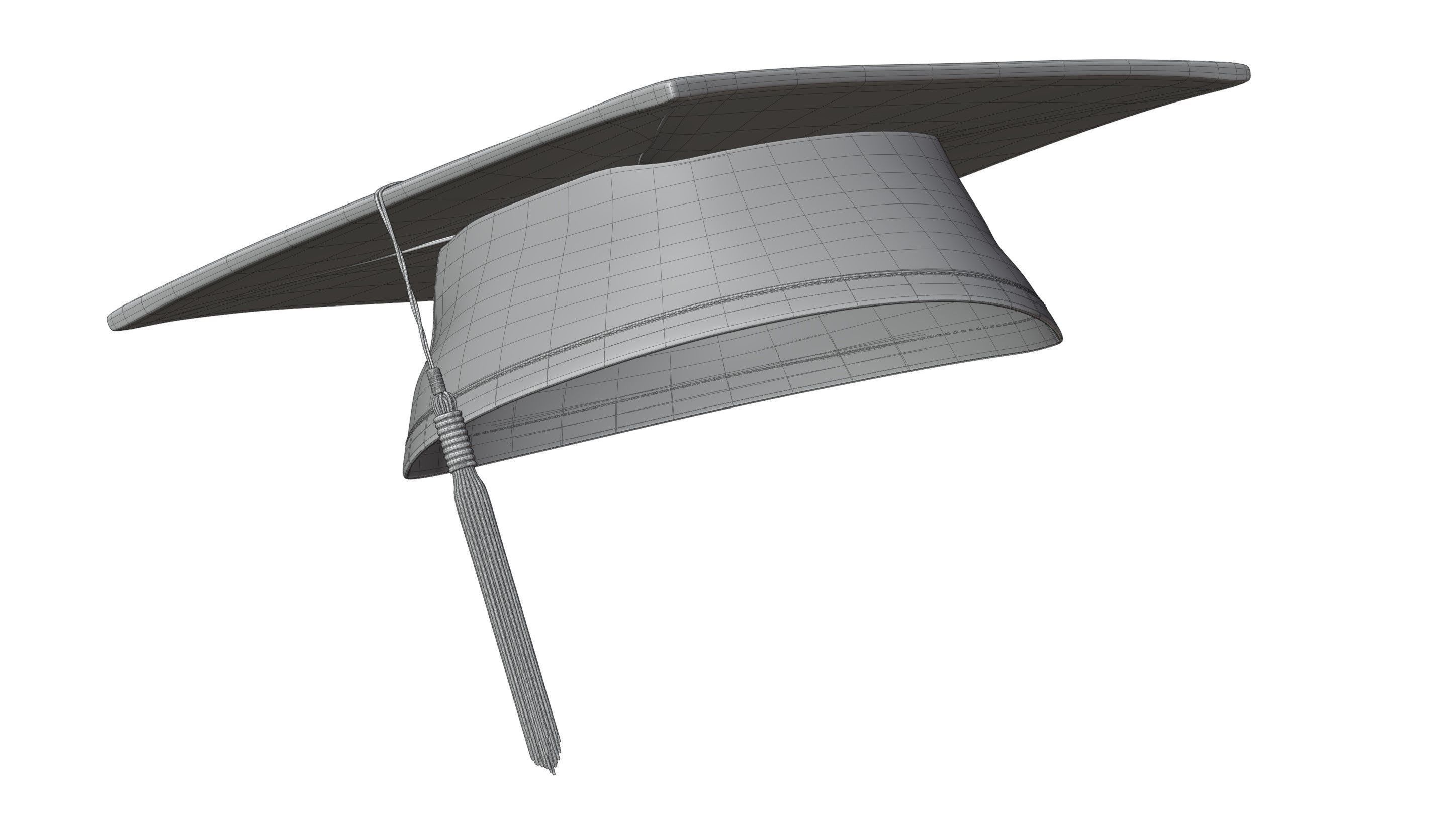 Square Academic Cap 3D model | CGTrader