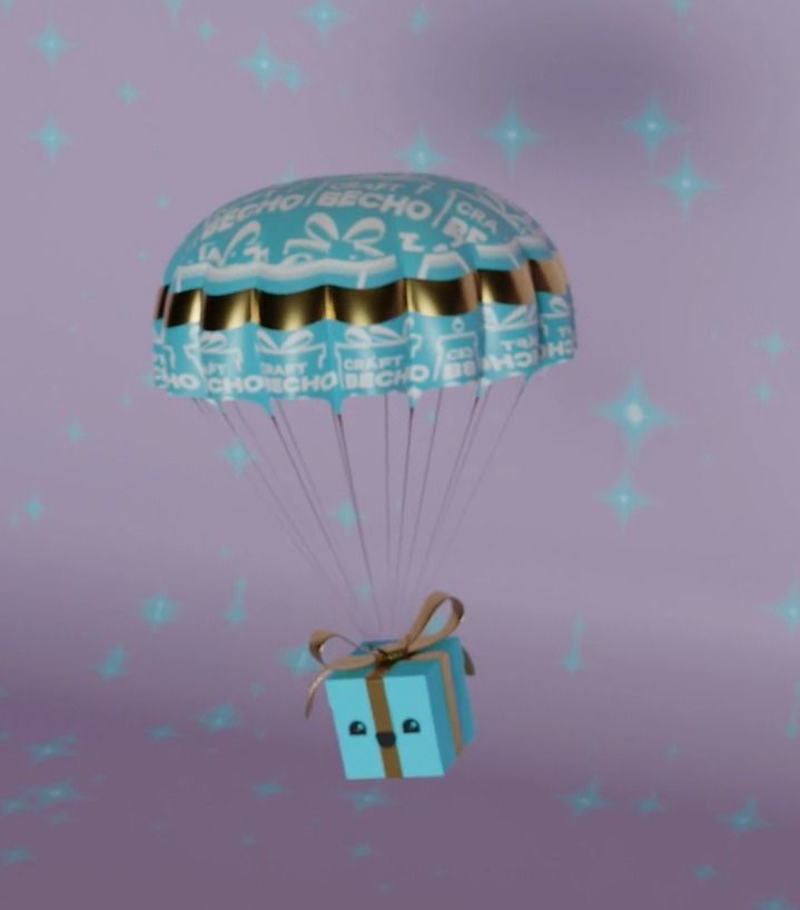 Character Parachuting Animation keyframed 3D model | CGTrader