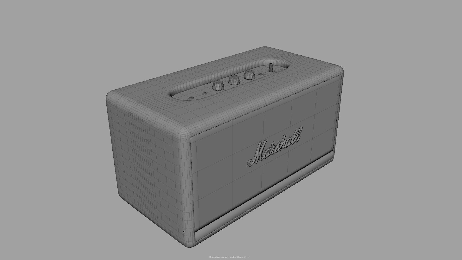 3D model Marshell Speaker 3d model VR / AR / low-poly | CGTrader