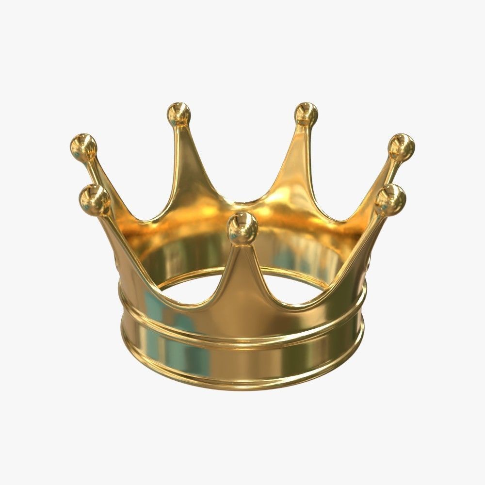 Gold Crown 3D model | CGTrader