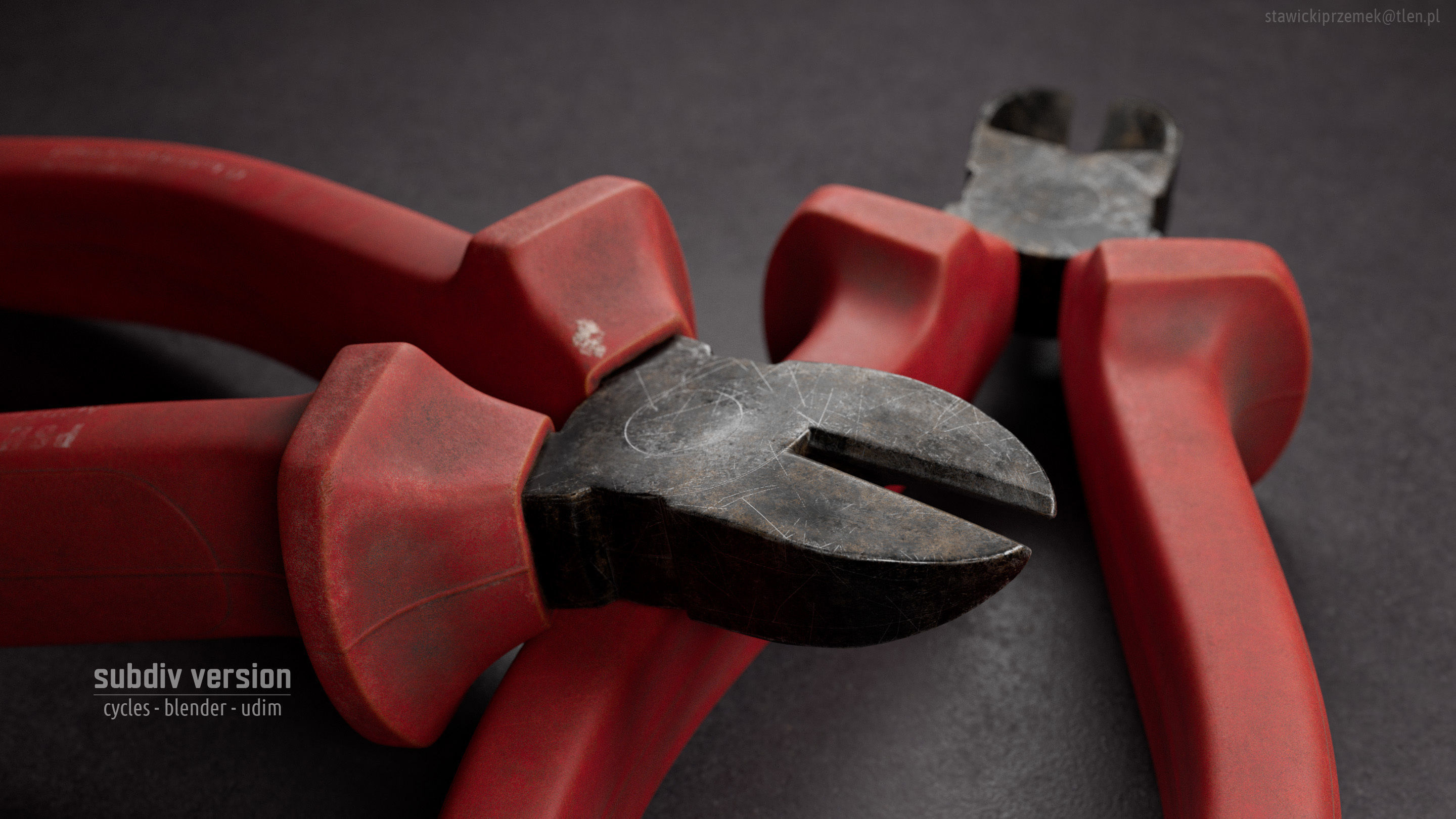 3D model Piler Side Cutter - 2 version - VR / AR / low-poly | CGTrader