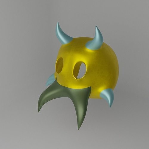 Helmet Creature 3D model | CGTrader