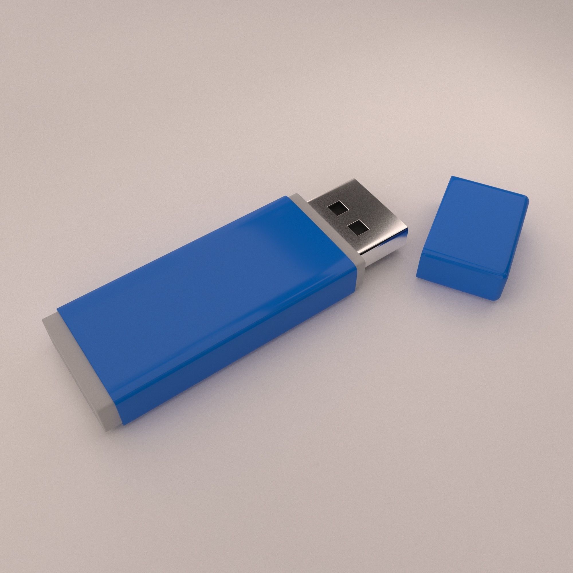 Usb Flash Drive 3D model | CGTrader