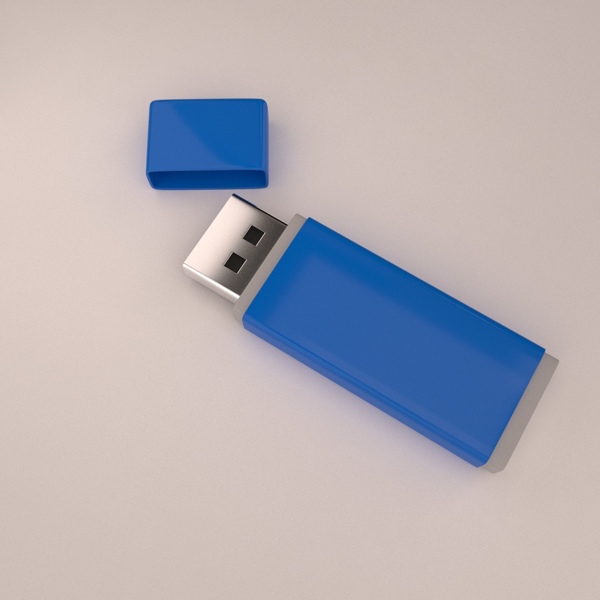 Usb Flash Drive 3D model | CGTrader