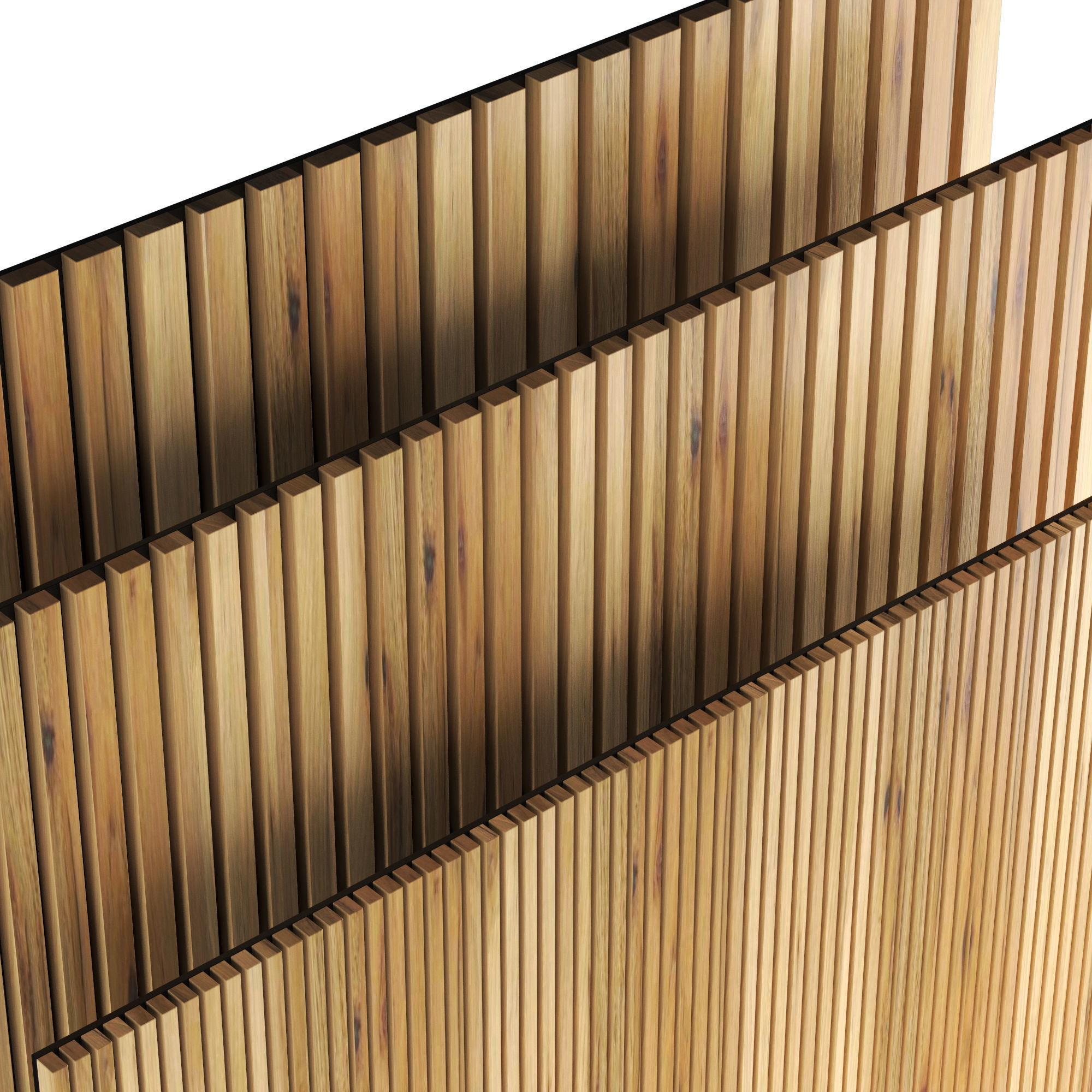 MDF RAFTER 3D PANEL 3D model | CGTrader