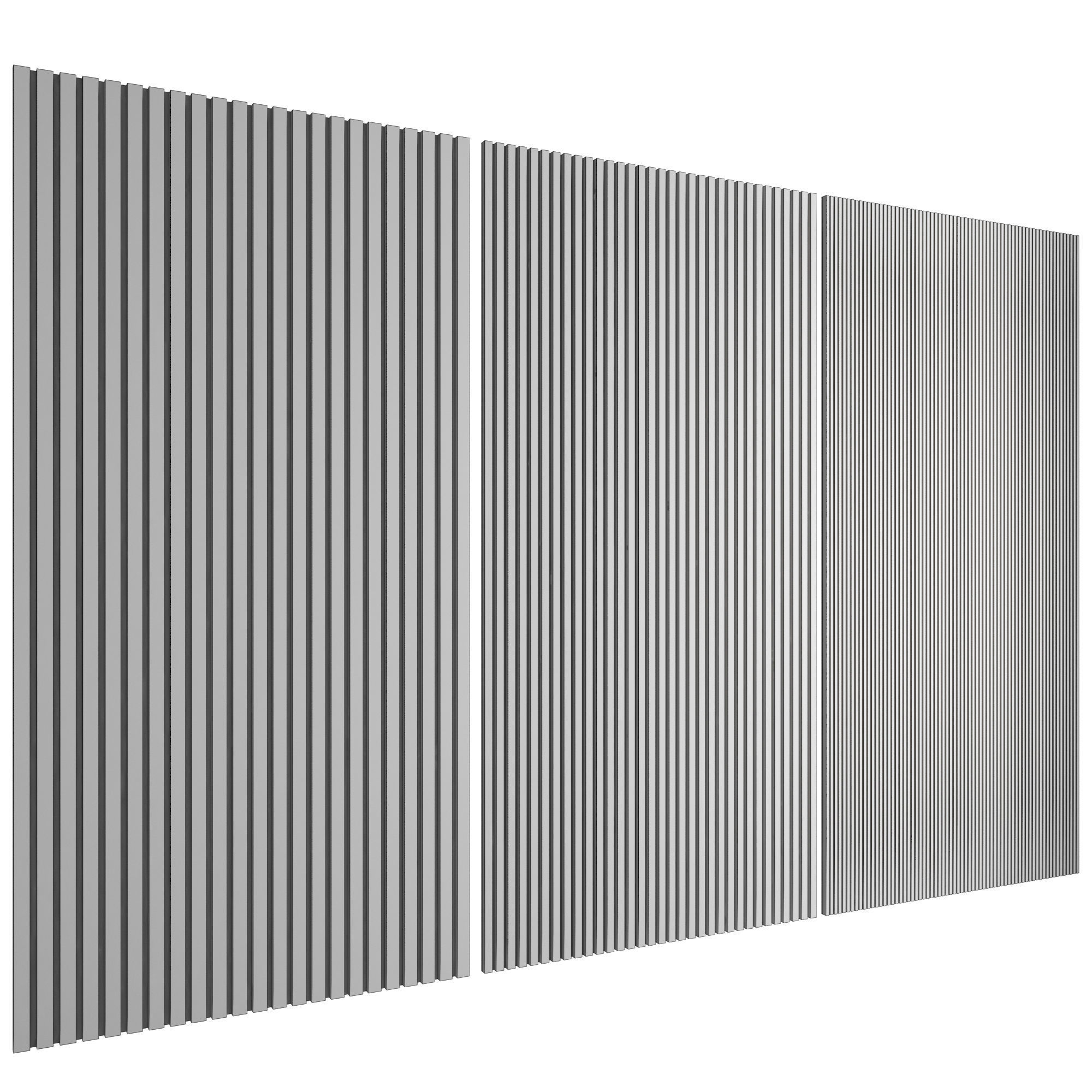 MDF RAFTER 3D PANEL 3D model | CGTrader