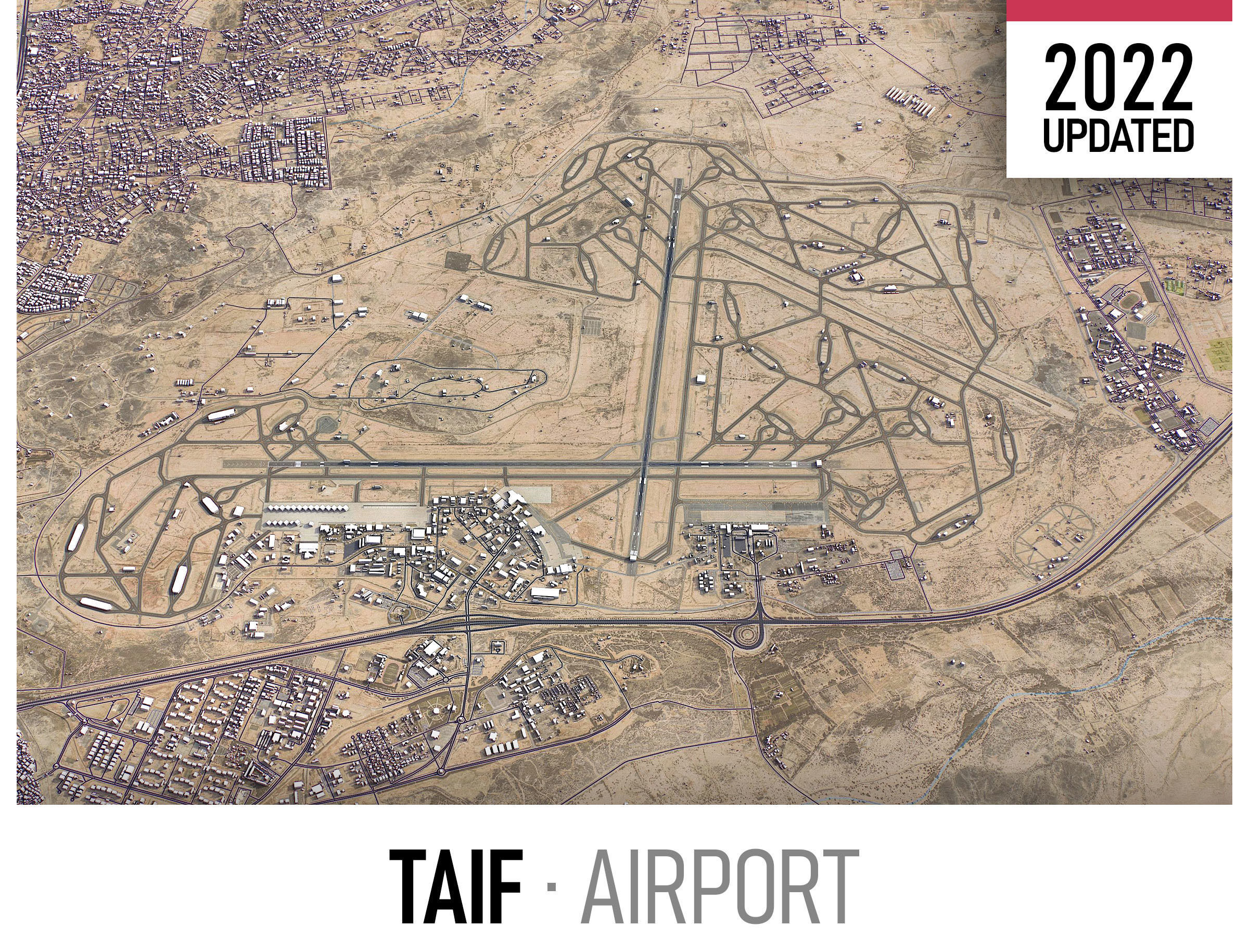 3D model Taif Airport VR / AR / low-poly | CGTrader