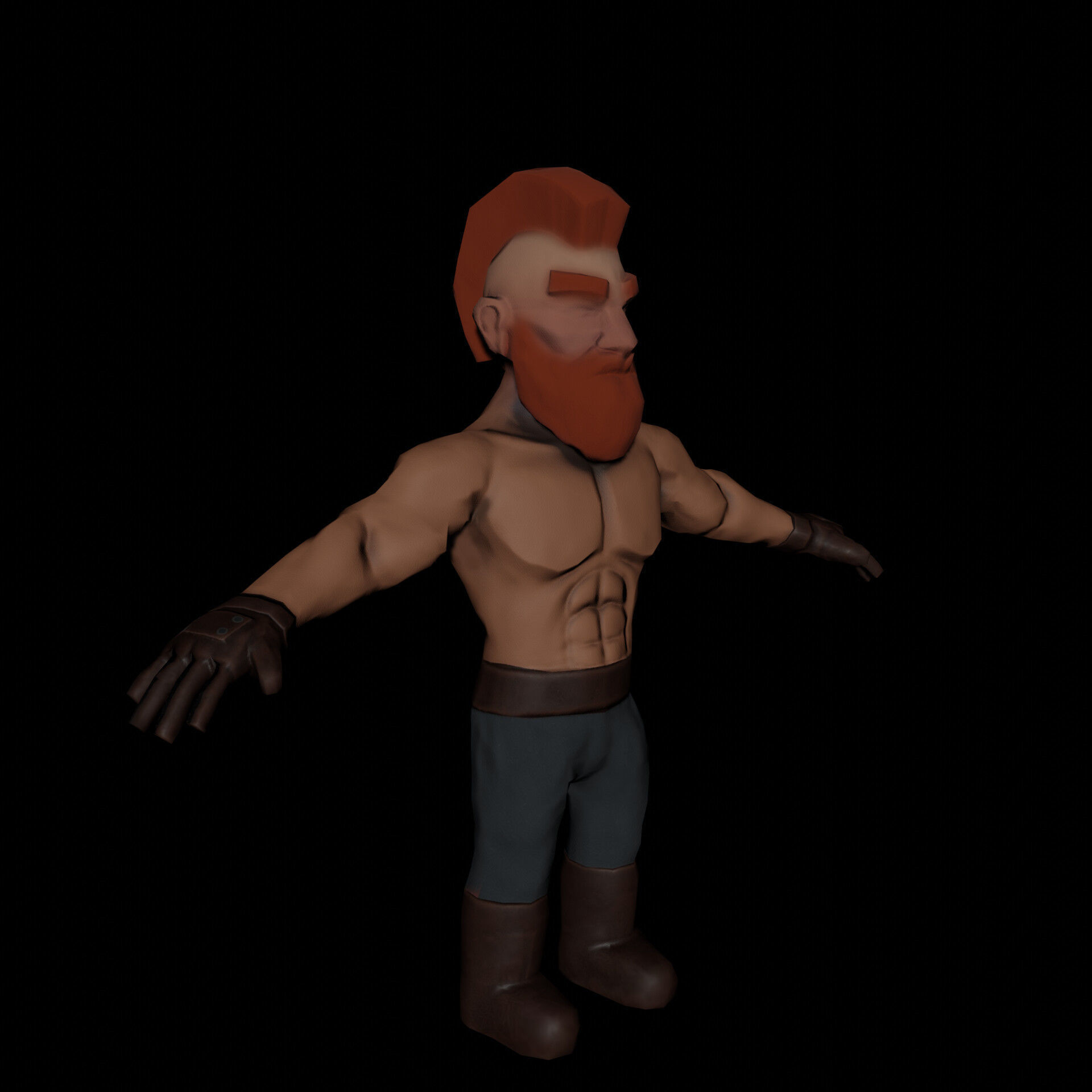 3D model LOW POLY 3D CHARACTER VR / AR / low-poly | CGTrader