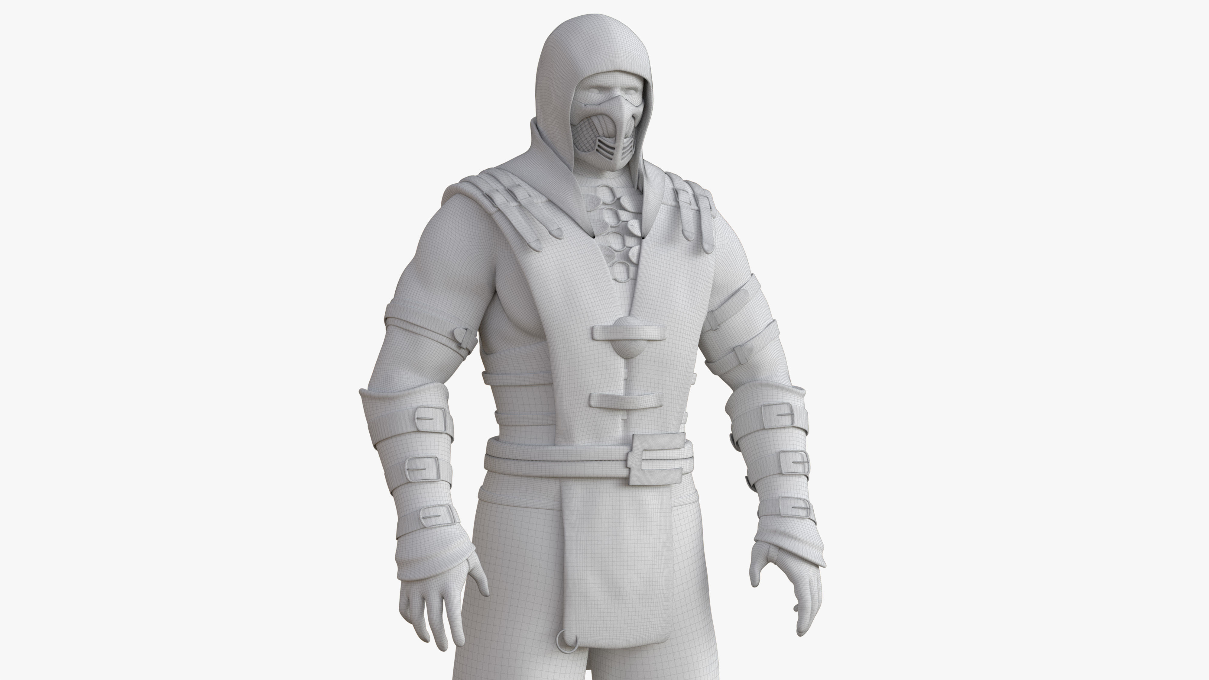 Scorpion Mortal Kombat 3D model | CGTrader