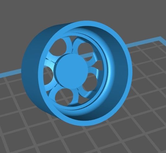 Alfa Concept Wheels 3D model 3D printable | CGTrader
