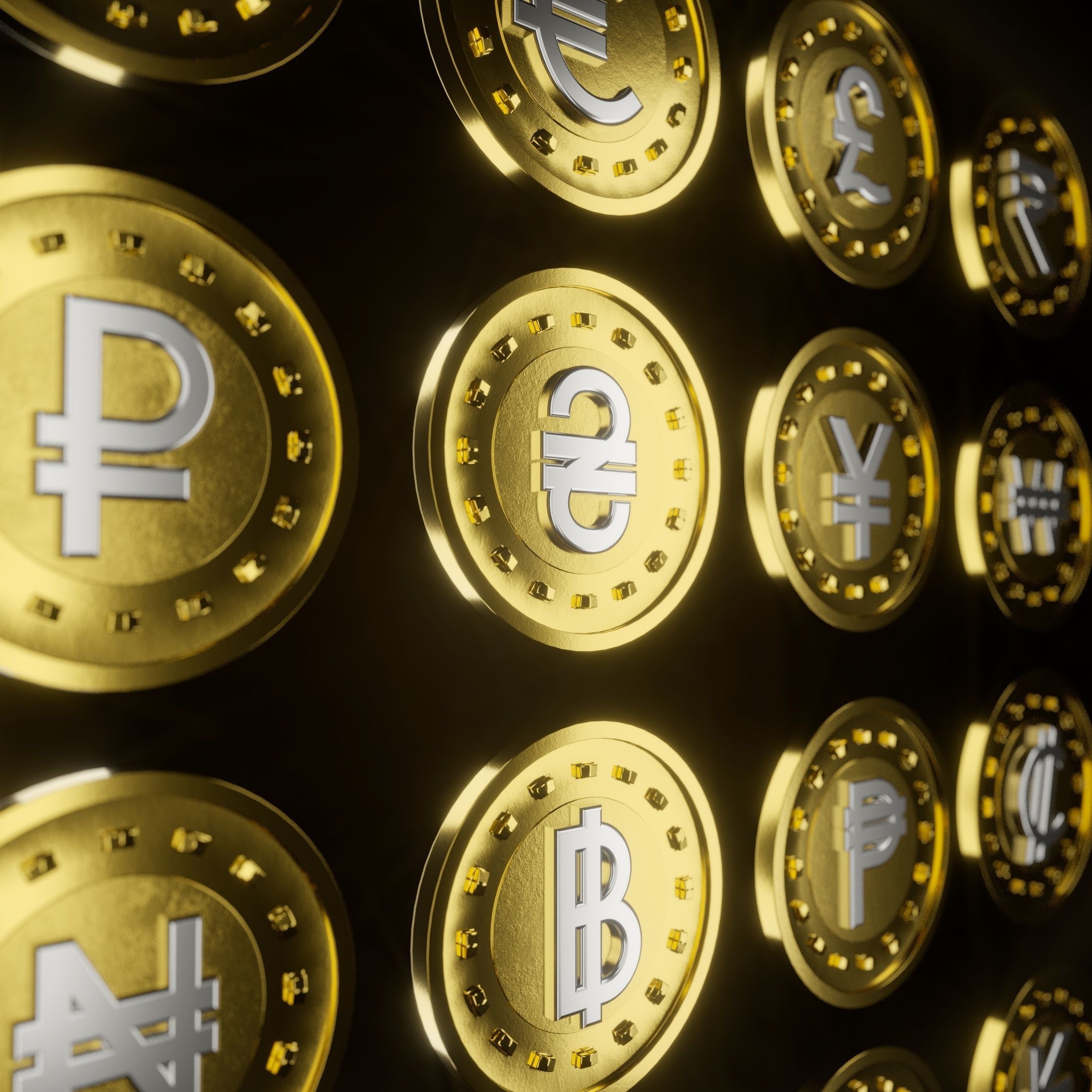 Currency Coins 3D model | CGTrader