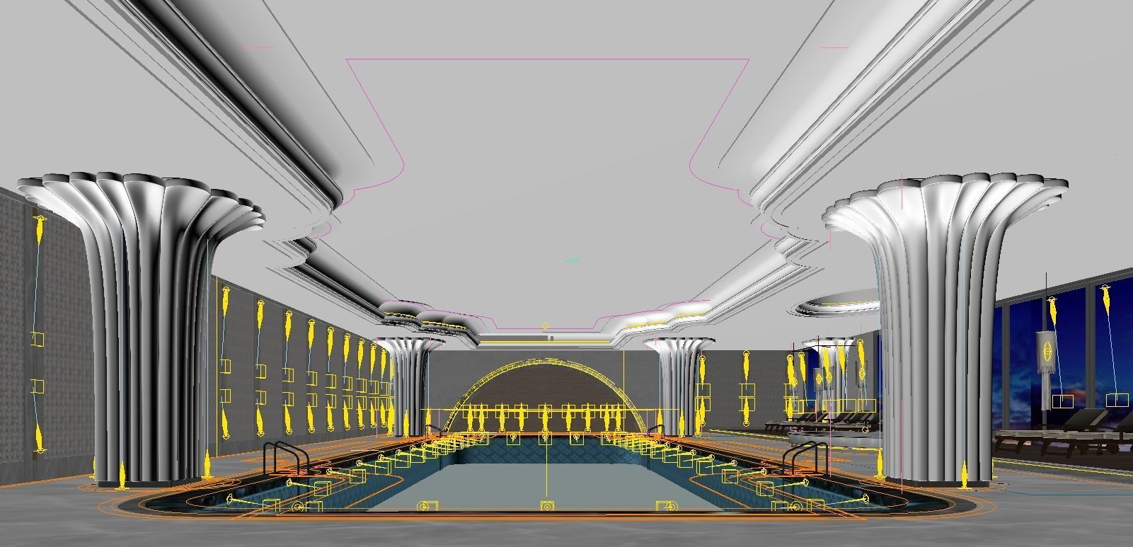 swimming pool 3D model | CGTrader