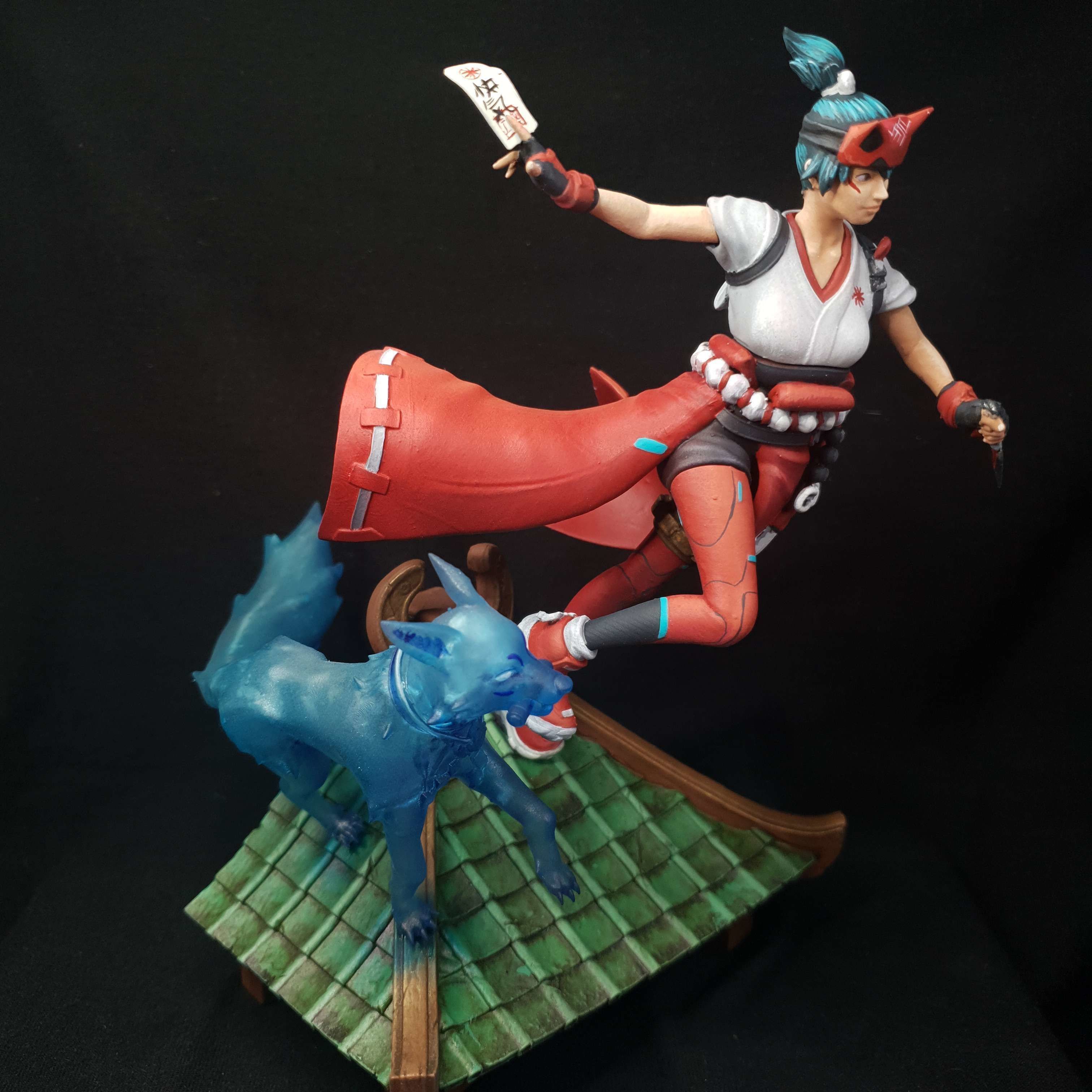 Kiriko OverWatch 2- STL Game Figurine for 3D Printing 3D model 3D ...