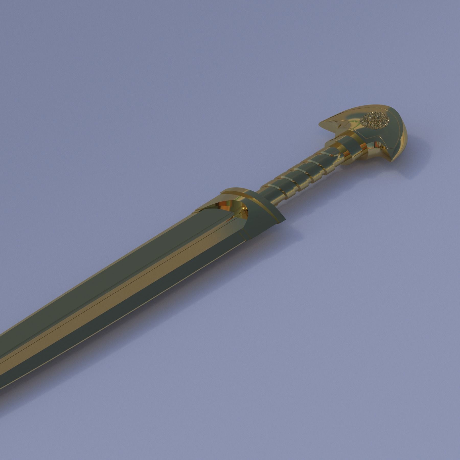 Ancient Bronze Age Sword for Print and Sand Casting 3D model 3D ...