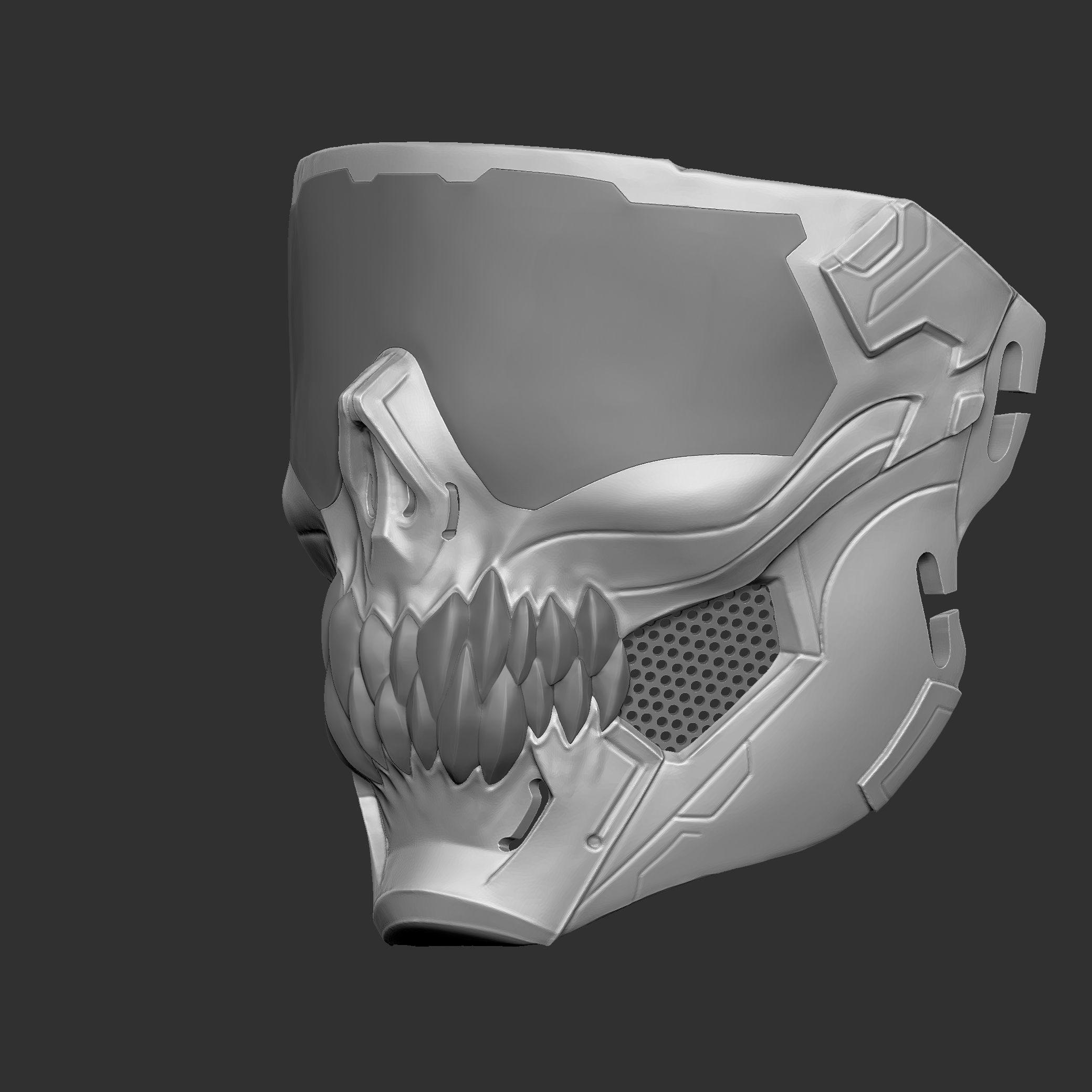 PROT MASK V02 3D model 3D printable | CGTrader