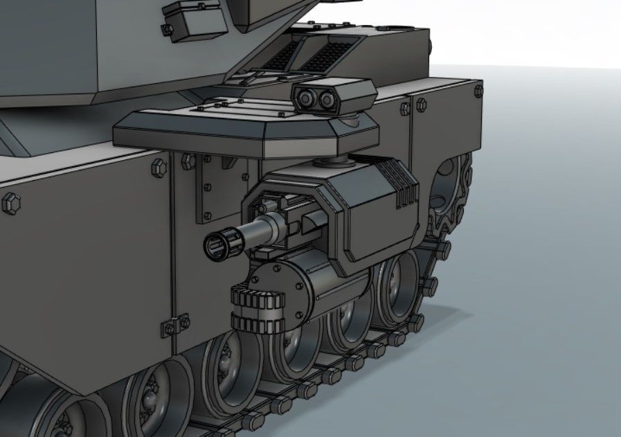 Super Abrams 3D model 3D printable | CGTrader