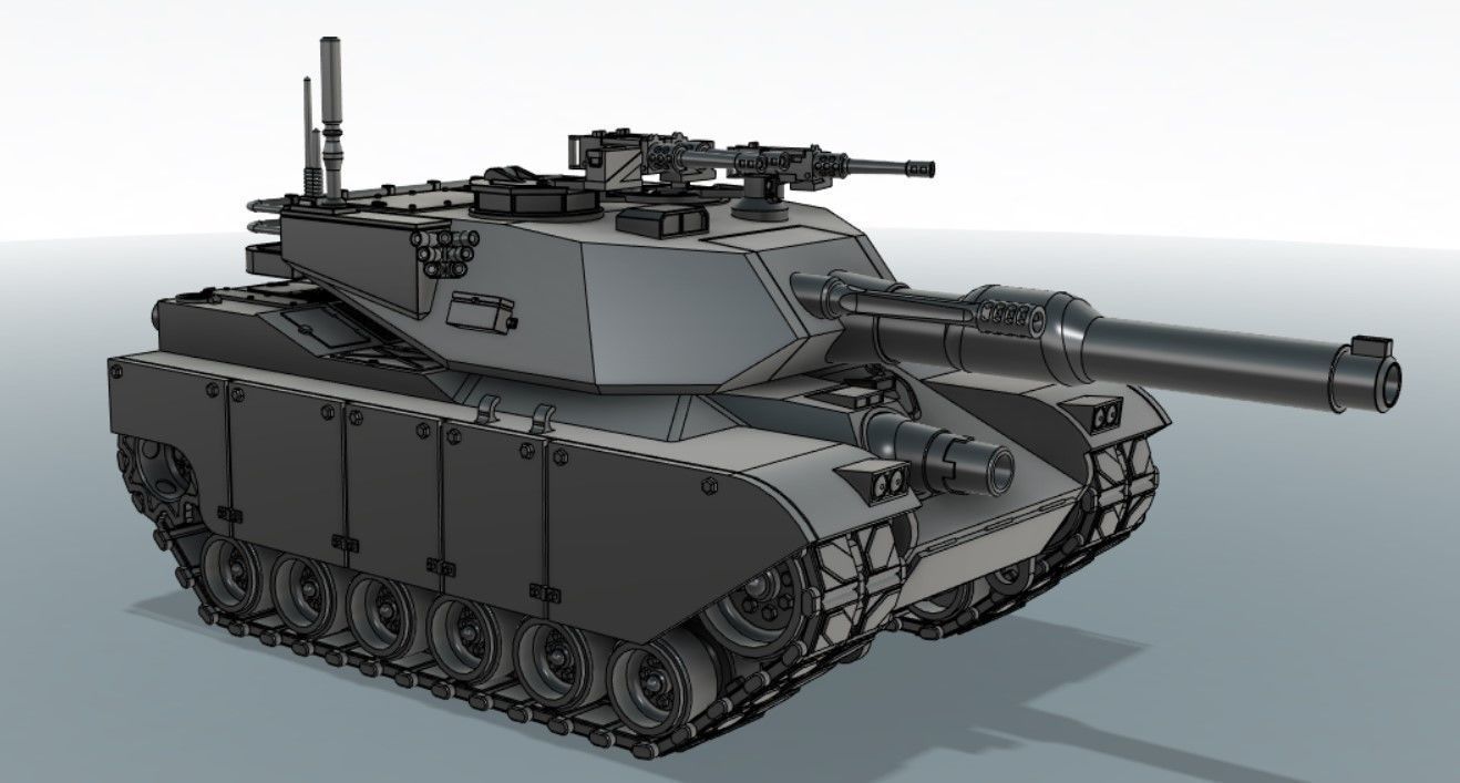 Super Abrams 3D model 3D printable | CGTrader