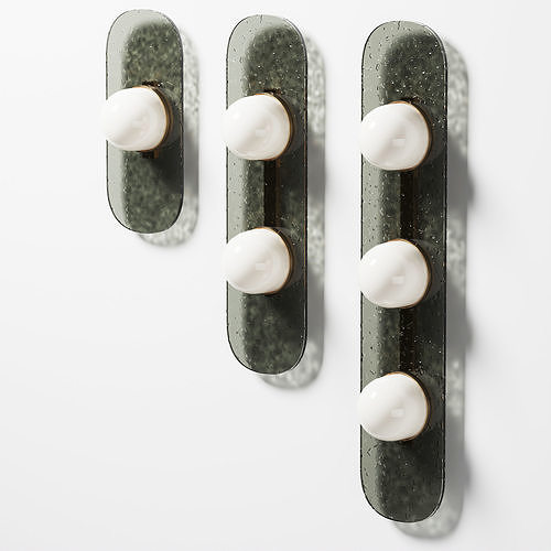 Modulo wall triple 3D model | CGTrader