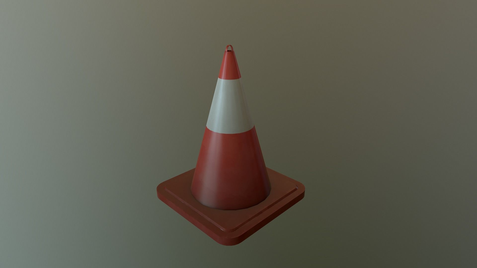 3D model Traffic Cone - Road Pontoon VR / AR / low-poly | CGTrader