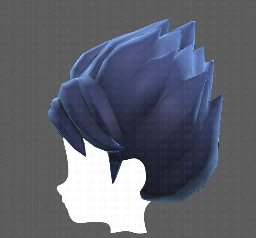 3D model Base Hair for Boy V49 VR / AR / low-poly | CGTrader