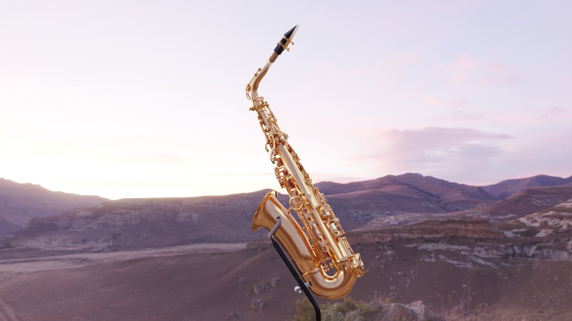 3D model Alto Saxophone - Yamaha YAS-280 - DMAXDesigns VR / AR / low ...