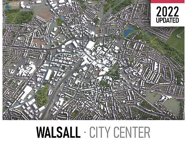 3D model Walsall VR / AR / low-poly | CGTrader