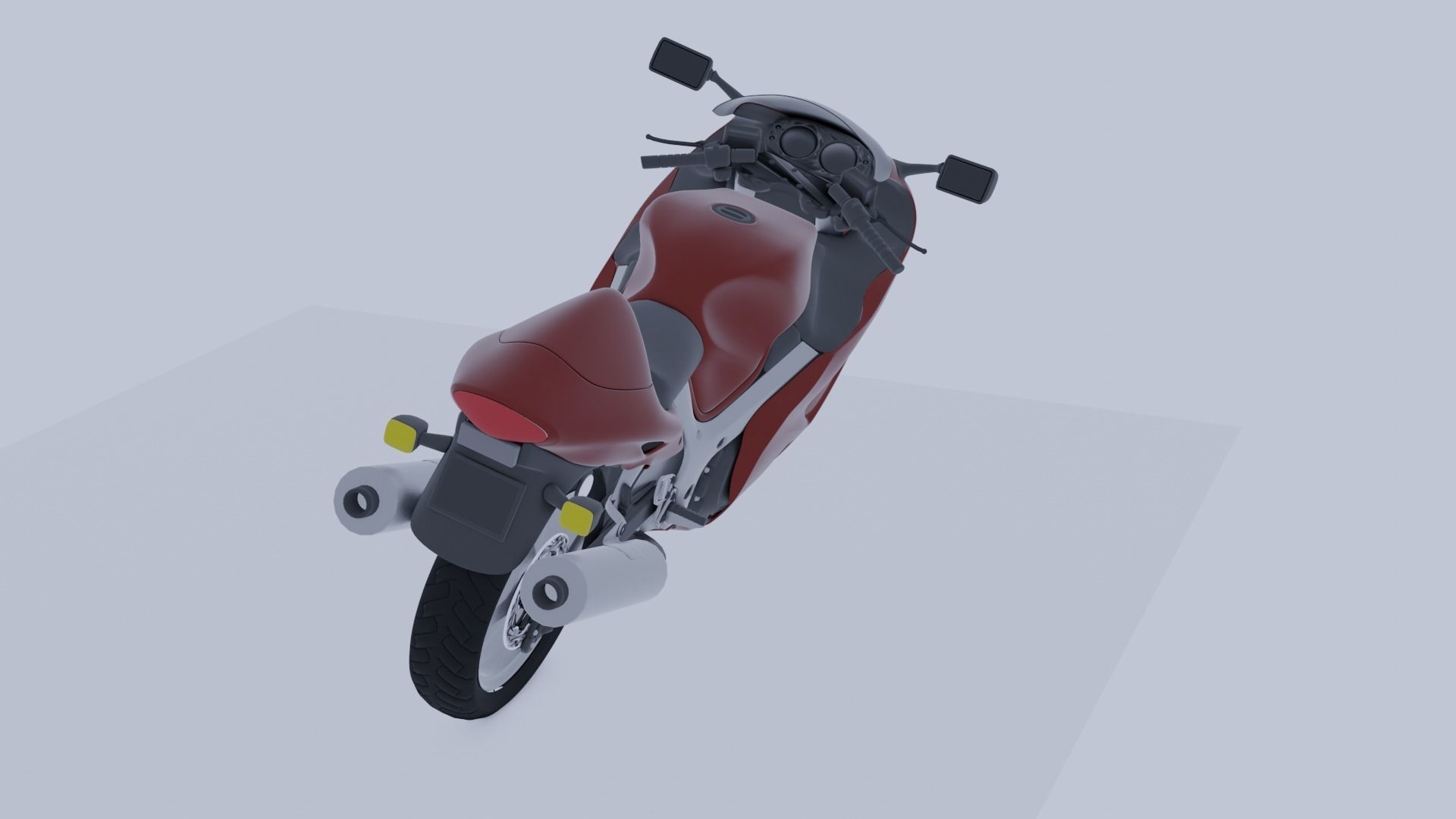 Motorcycle 3D model | CGTrader