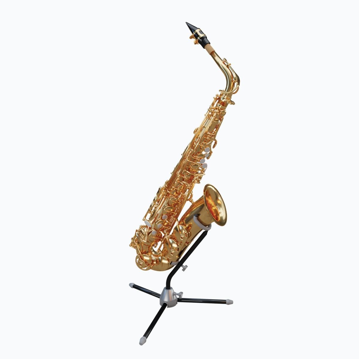 YAMAHA - Alto Sax - Tenor Sax and PSR-E403 Keyboard 3D Model Collection ...