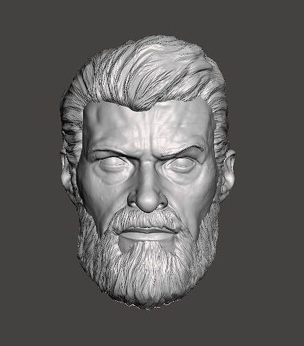 Logan Hugh Jackman 3D model 3D printable | CGTrader