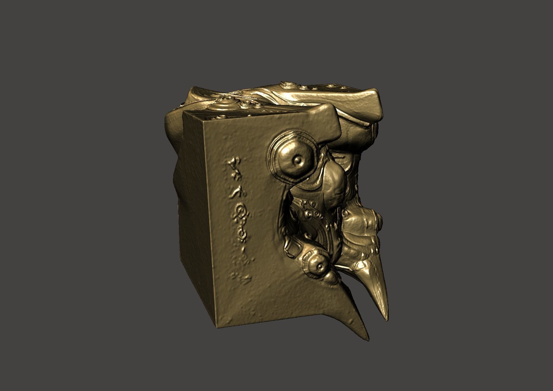 DOOM 3 SOULCUBE - ULTRA DETAILED MESH Hi-Poly STL 3D model 3D printable ...