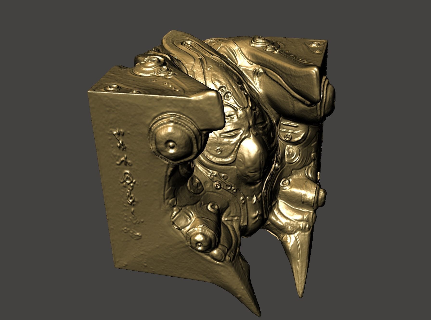 DOOM 3 SOULCUBE - ULTRA DETAILED MESH Hi-Poly STL 3D model 3D printable ...