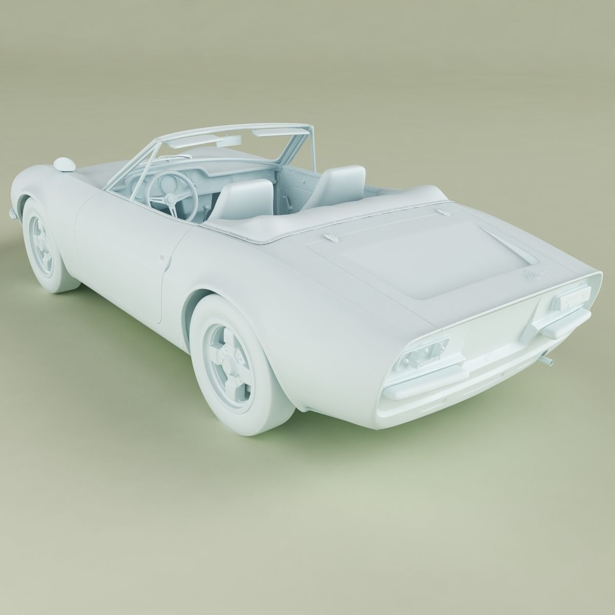 Puma GT Convertible 3D model | CGTrader