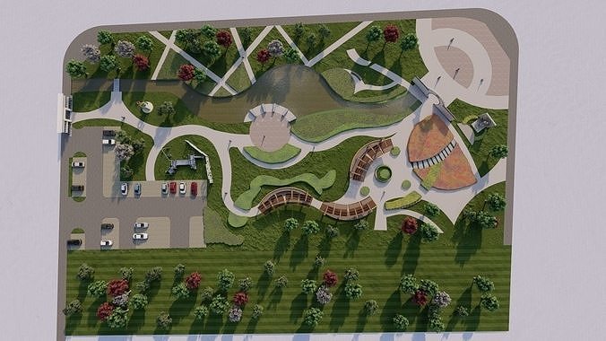 Park Landscape Design Plan